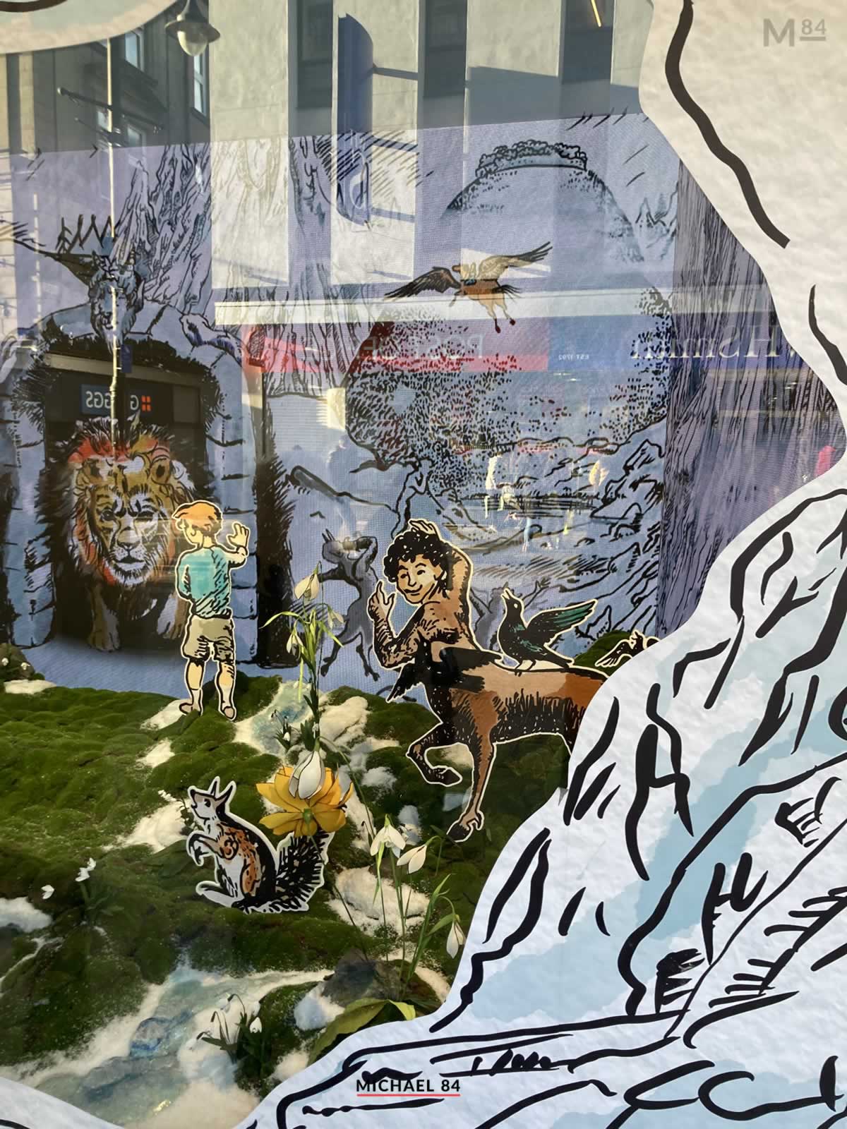 Fenwick Christmas Window Newcastle 2023 Photos The Chronicles Of Narnia ...