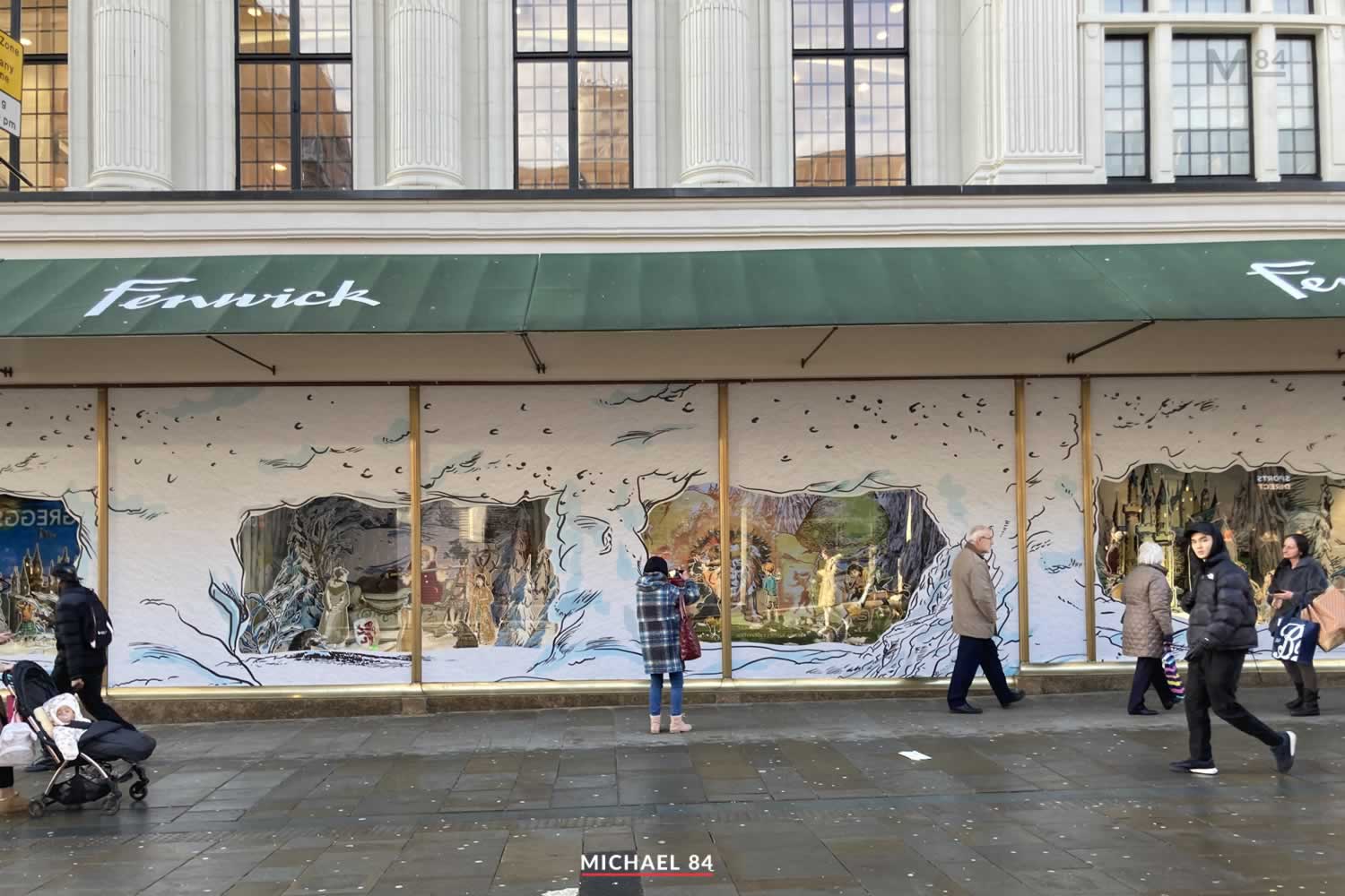 Fenwick Christmas Window Newcastle 2023 Photos The Chronicles Of Narnia ...