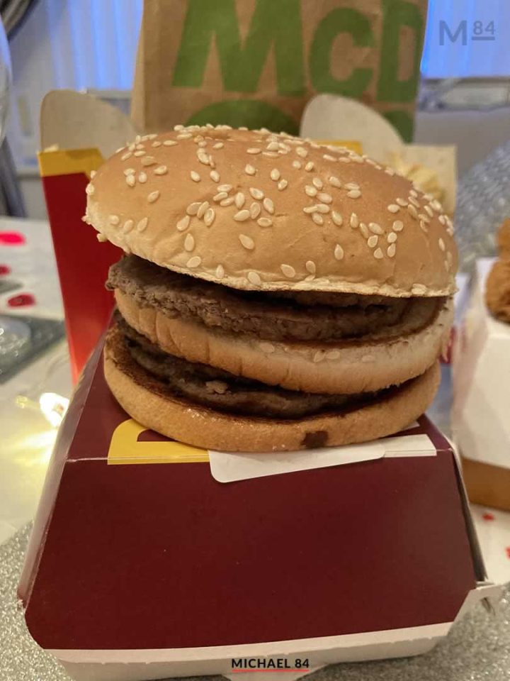 McDonalds Double Big Mac Review - That Is A Tasty Burger! | Michael 84
