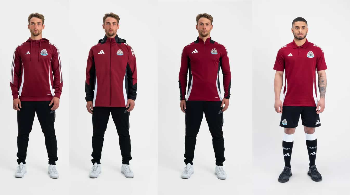 Newcastle United Adidas 2024 Home Shirt & Training Kits Launched - Here ...