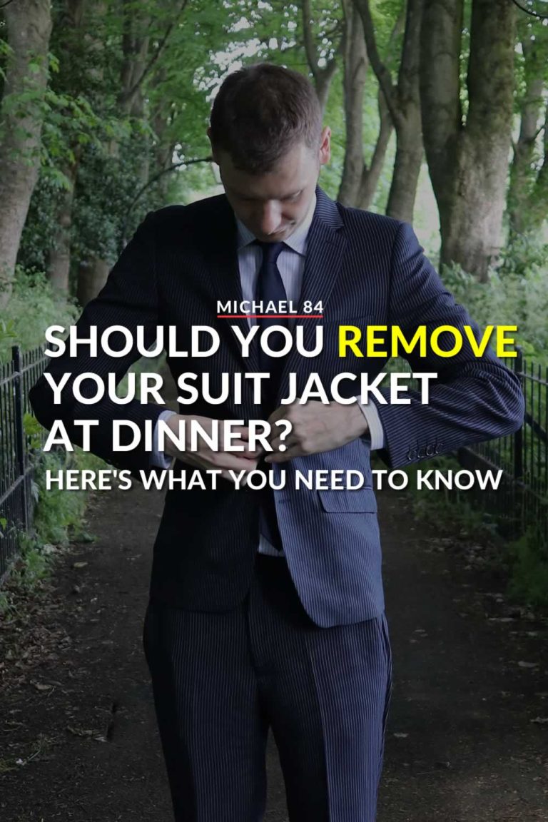 Should I Remove My Suit Jacket/Blazer At Dinner? [Here's The Answer ...
